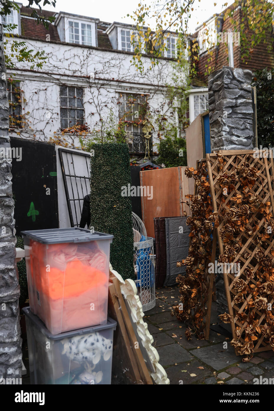 Contractors are well under way transforming the London home of Jonathan ...