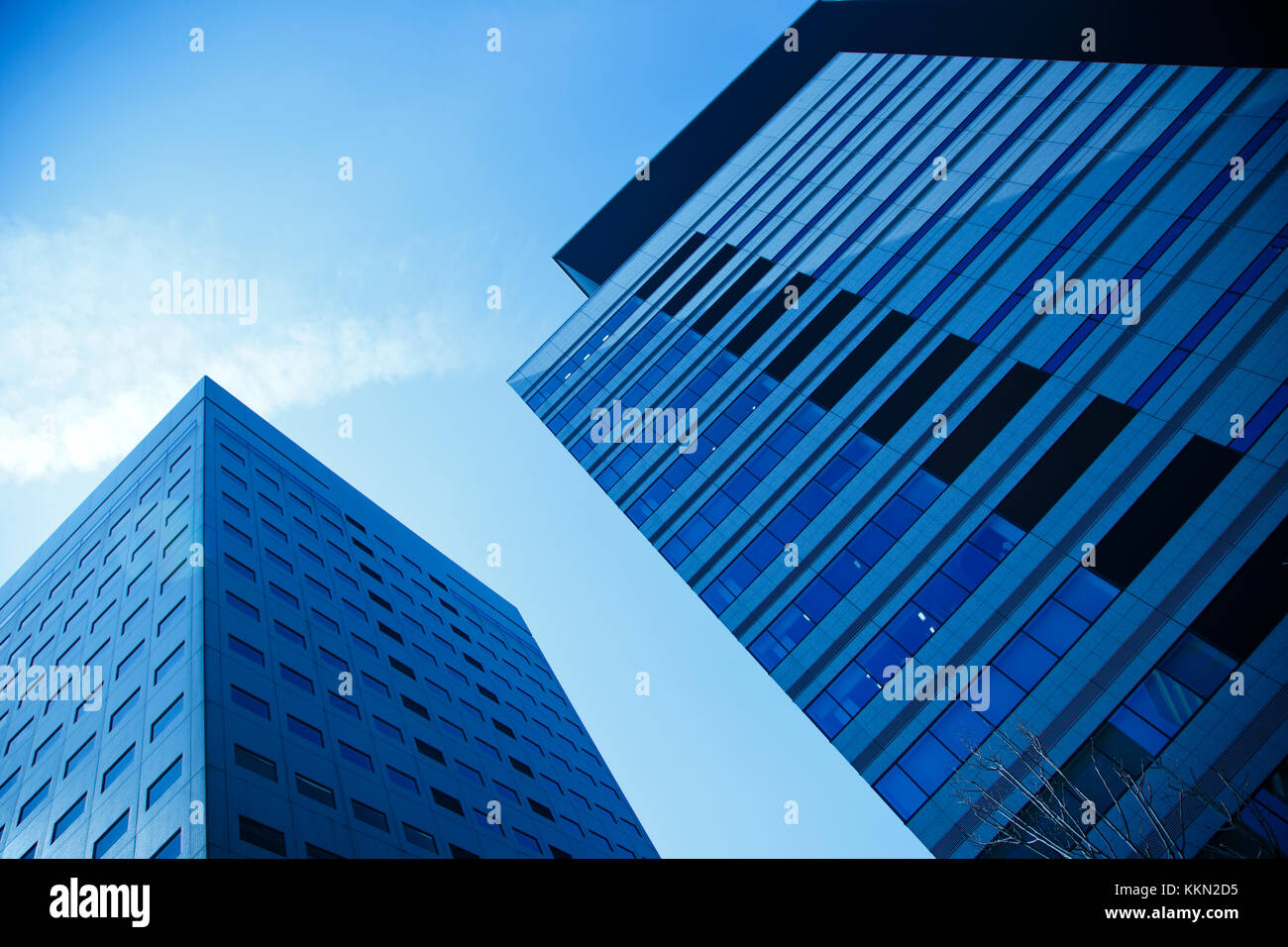 Modern buildings from a personal view Stock Photo - Alamy