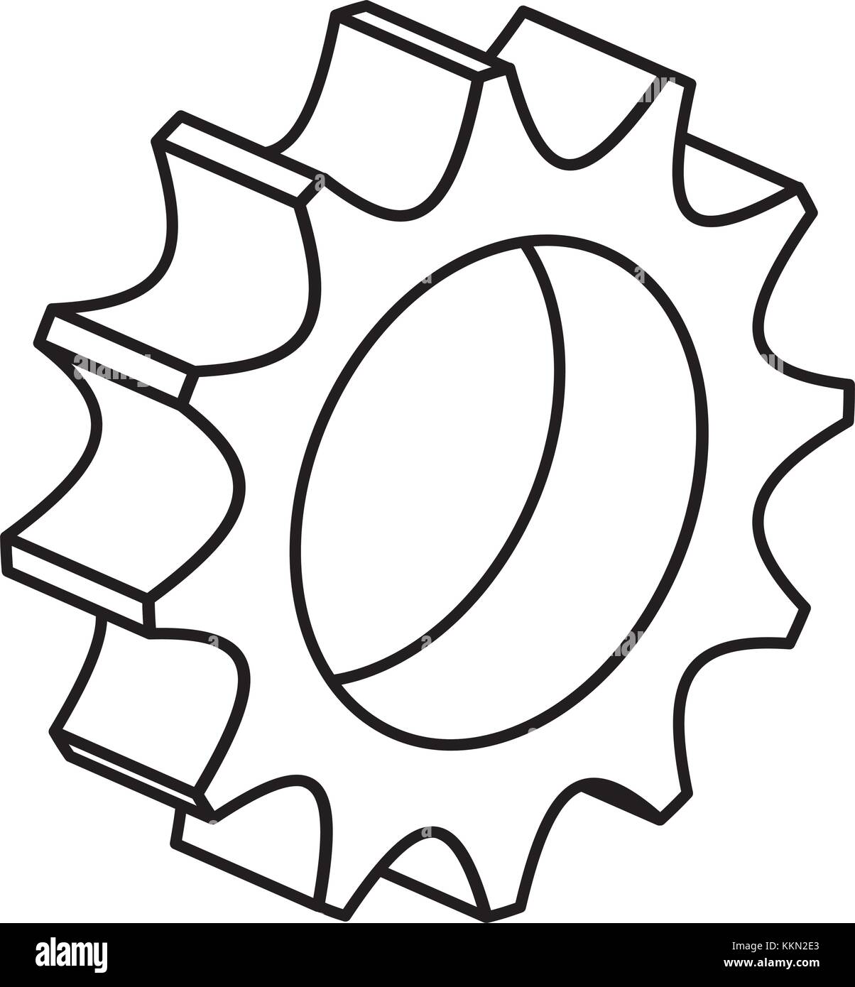 gear machine isolated icon vector illustration design Stock Vector ...