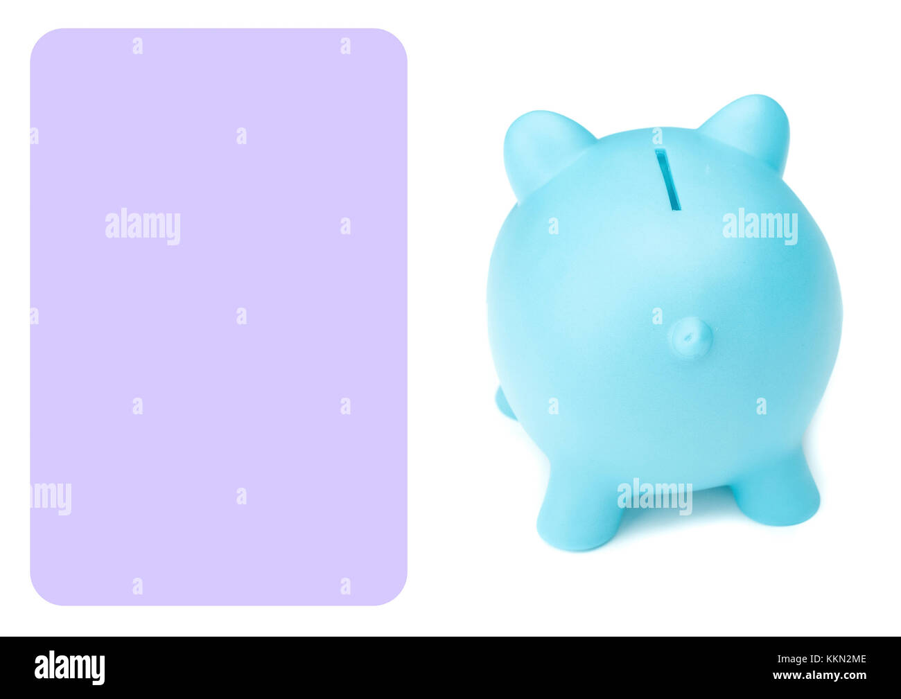 terracotta piggy bank on a white background - top view - money saving ...