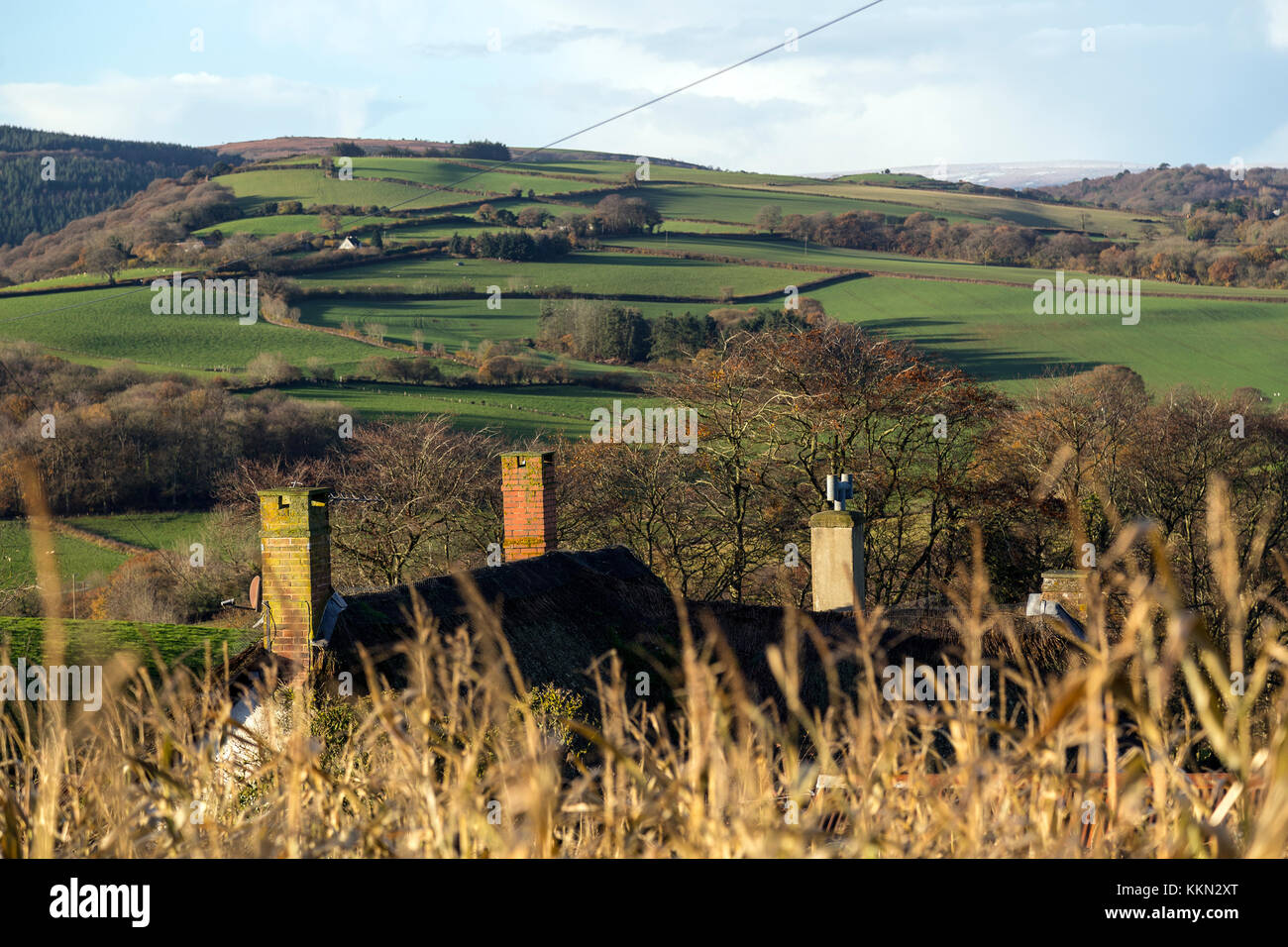 old farm gable in rural devon Stock Photo - Alamy