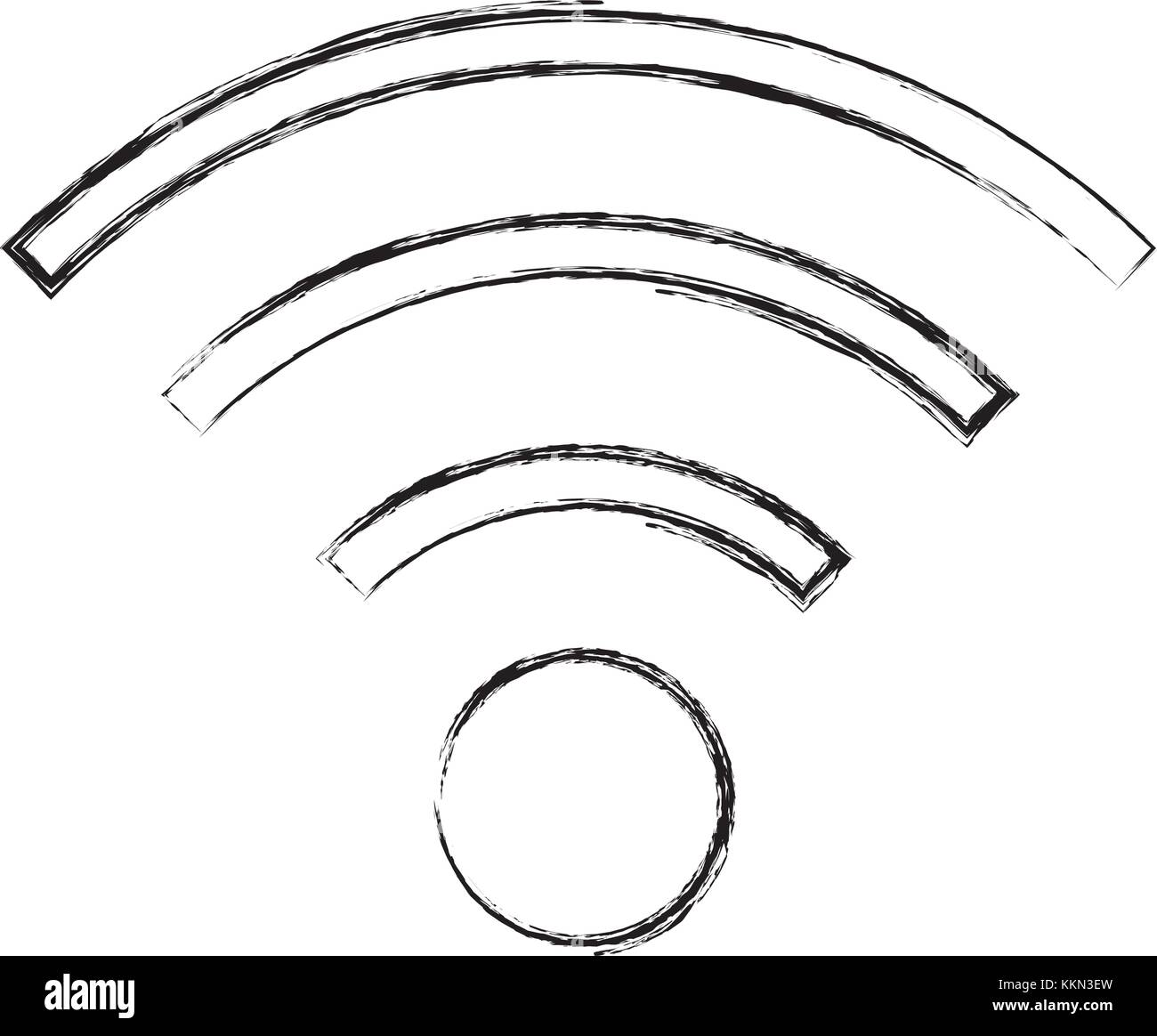 wifi signal isolated icon vector illustration design Stock Vector Image ...