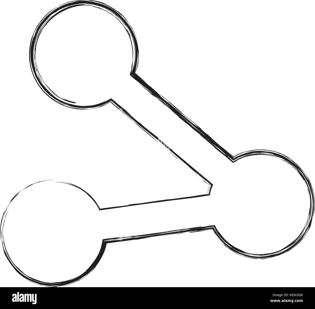 share symbol isolated icon vector illustration design Stock Vector ...