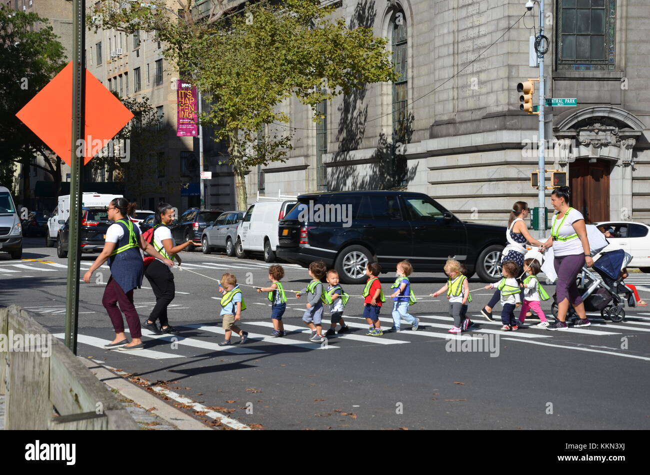 Pedestrian Crossing Children