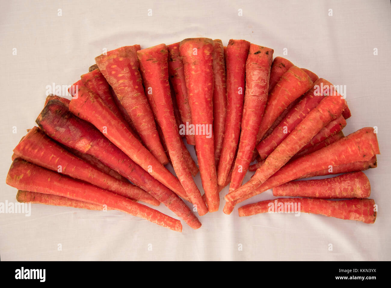 Fresh Red carrots Stock Photo - Alamy