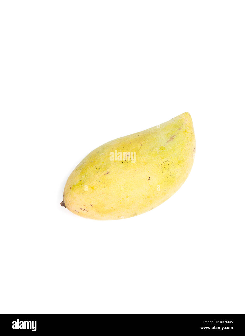 Yellow mango fruit isolated on white background Stock Photo - Alamy