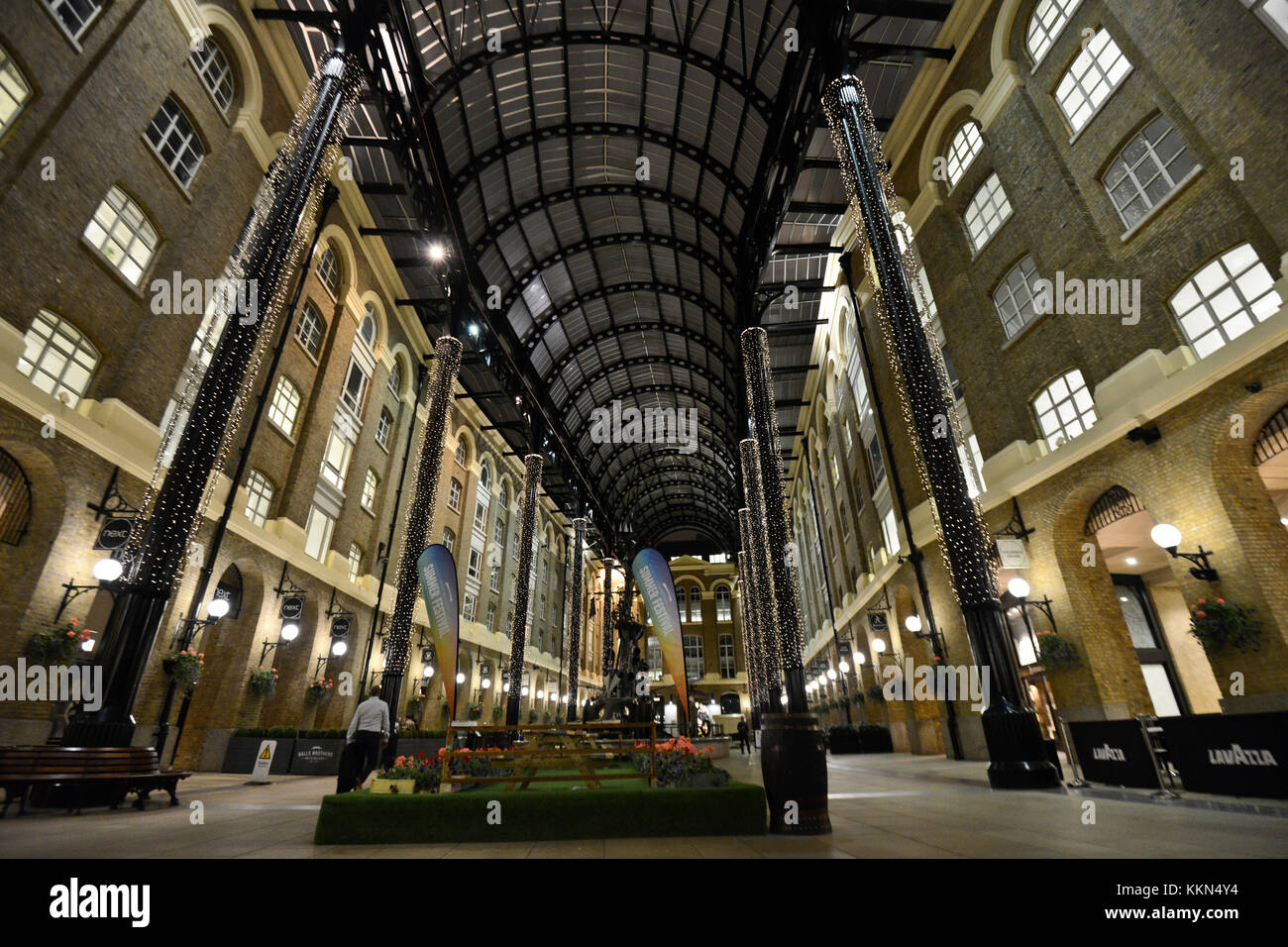 Hay's Galleria, London Stock Photo - Alamy