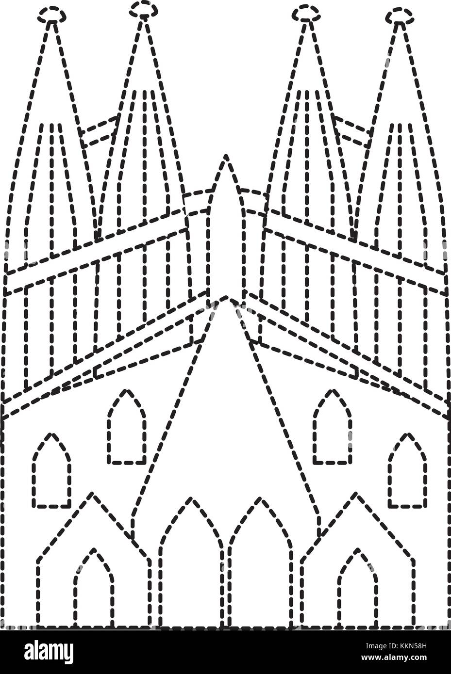 Gaudi the architect Stock Vector Images - Alamy