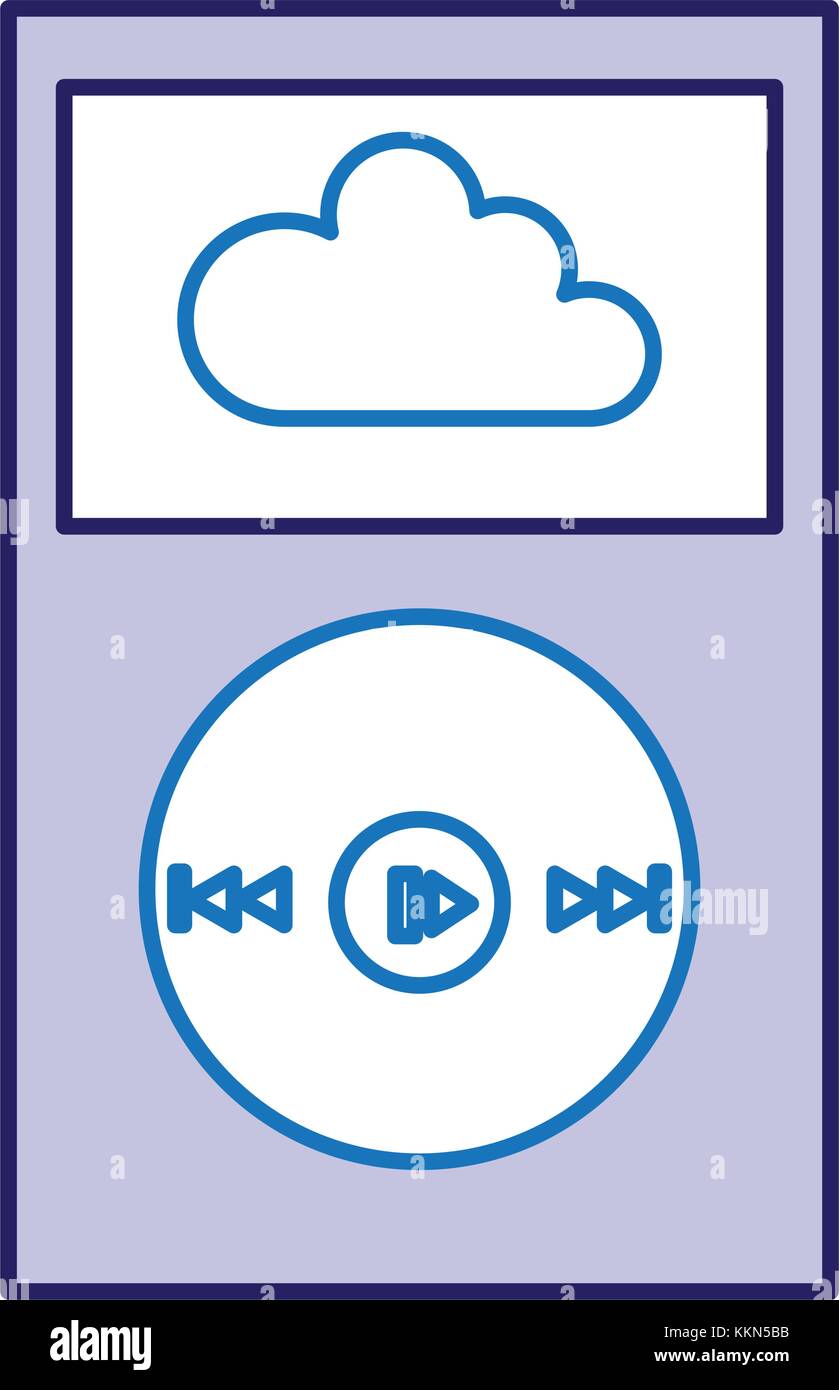 mp3 player music device Stock Vector Image & Art - Alamy