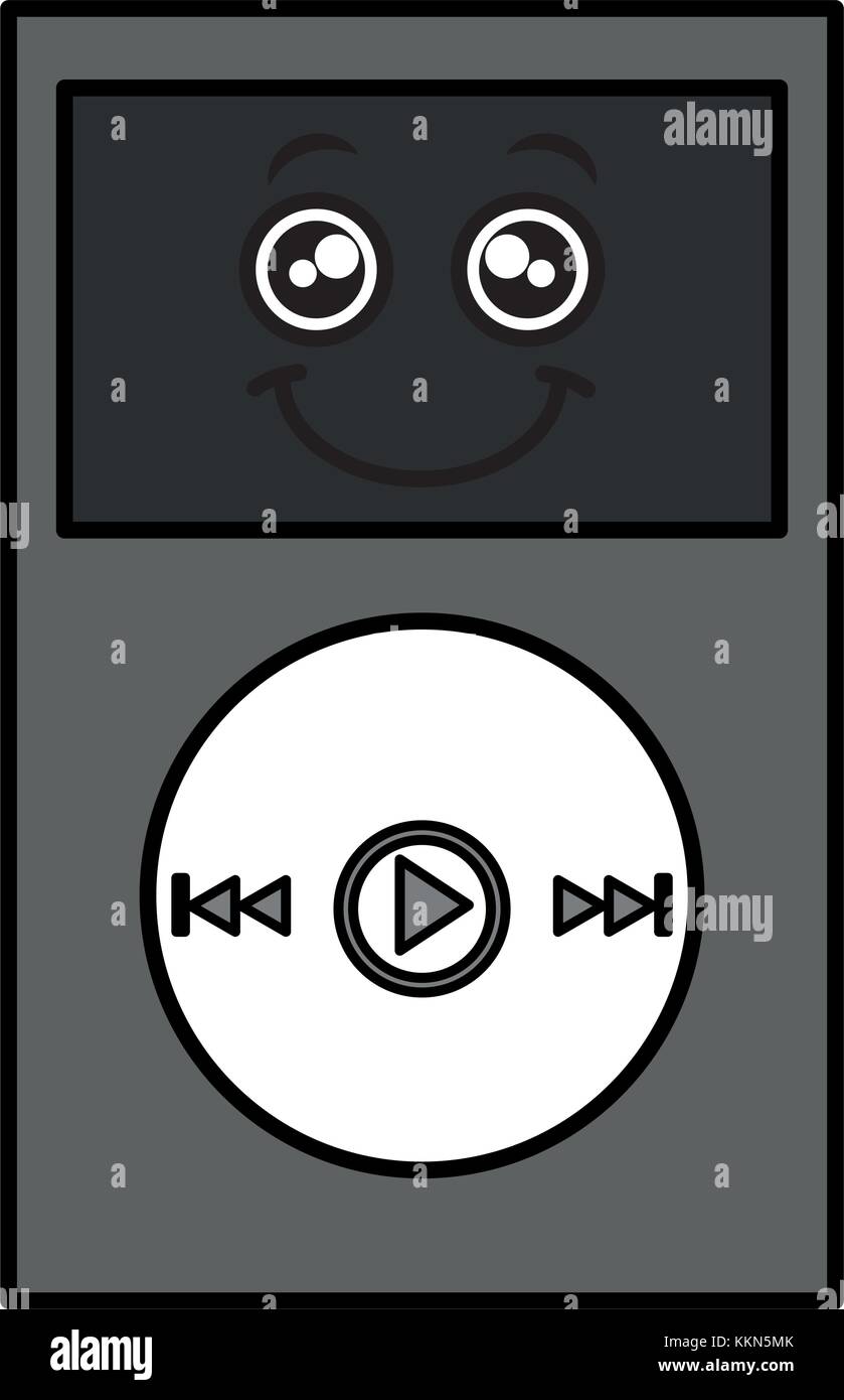 mp3 player music device vector illustration design Stock Vector Image ...