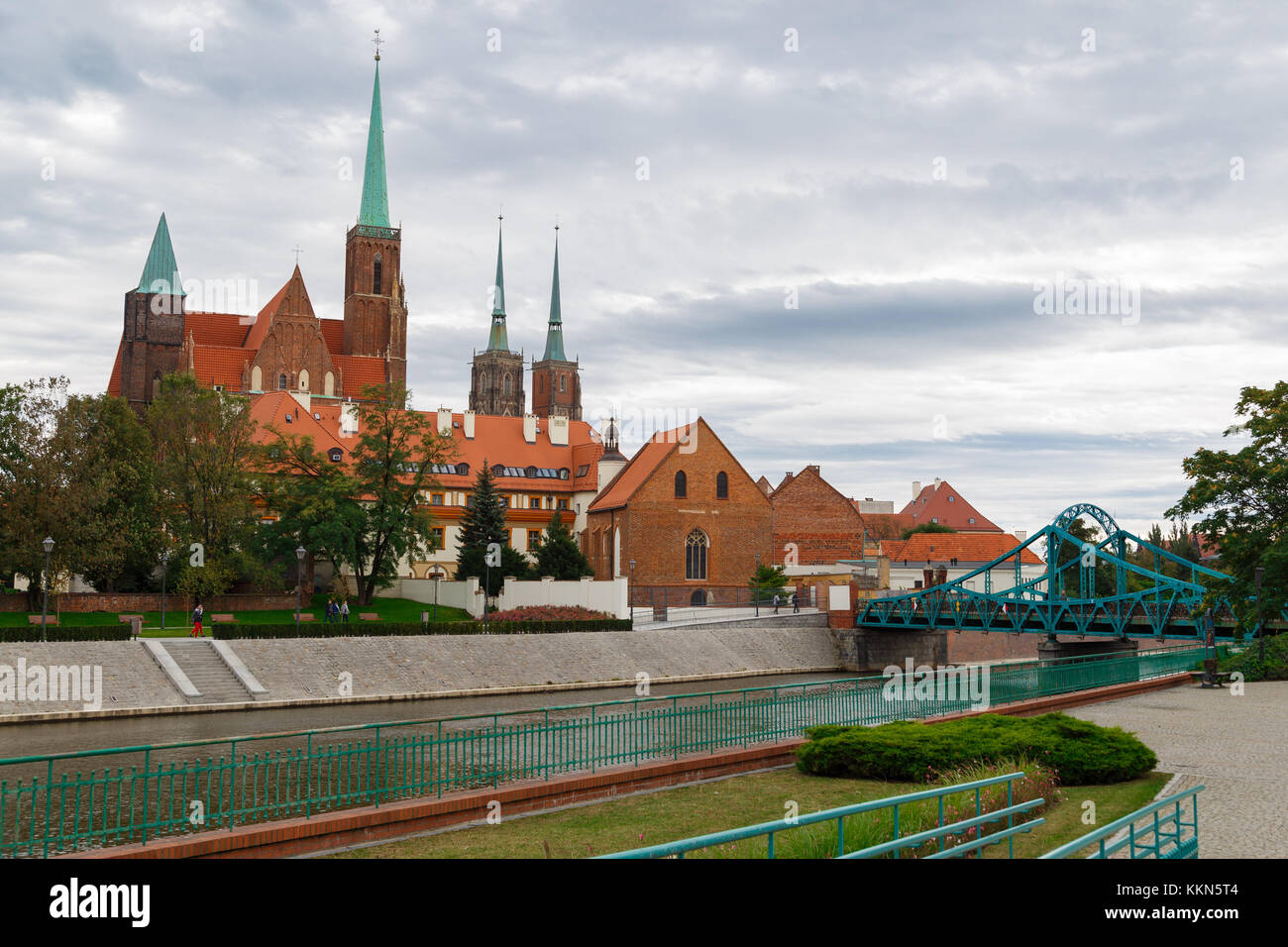 Panorama of Wroclaw, Poland Stock Photo - Alamy