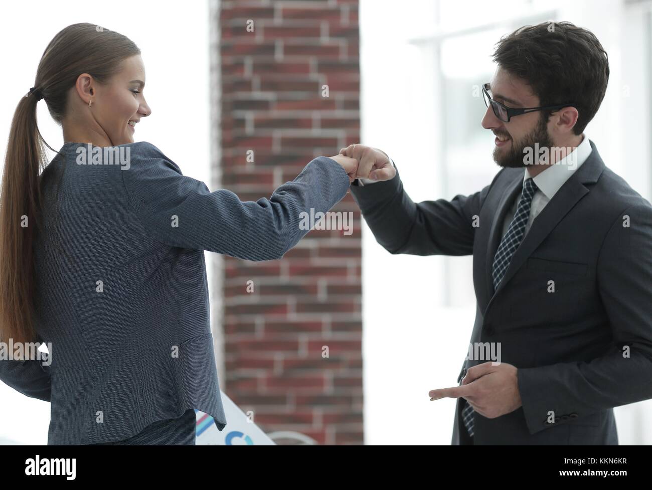 members of the business team show your success Stock Photo - Alamy