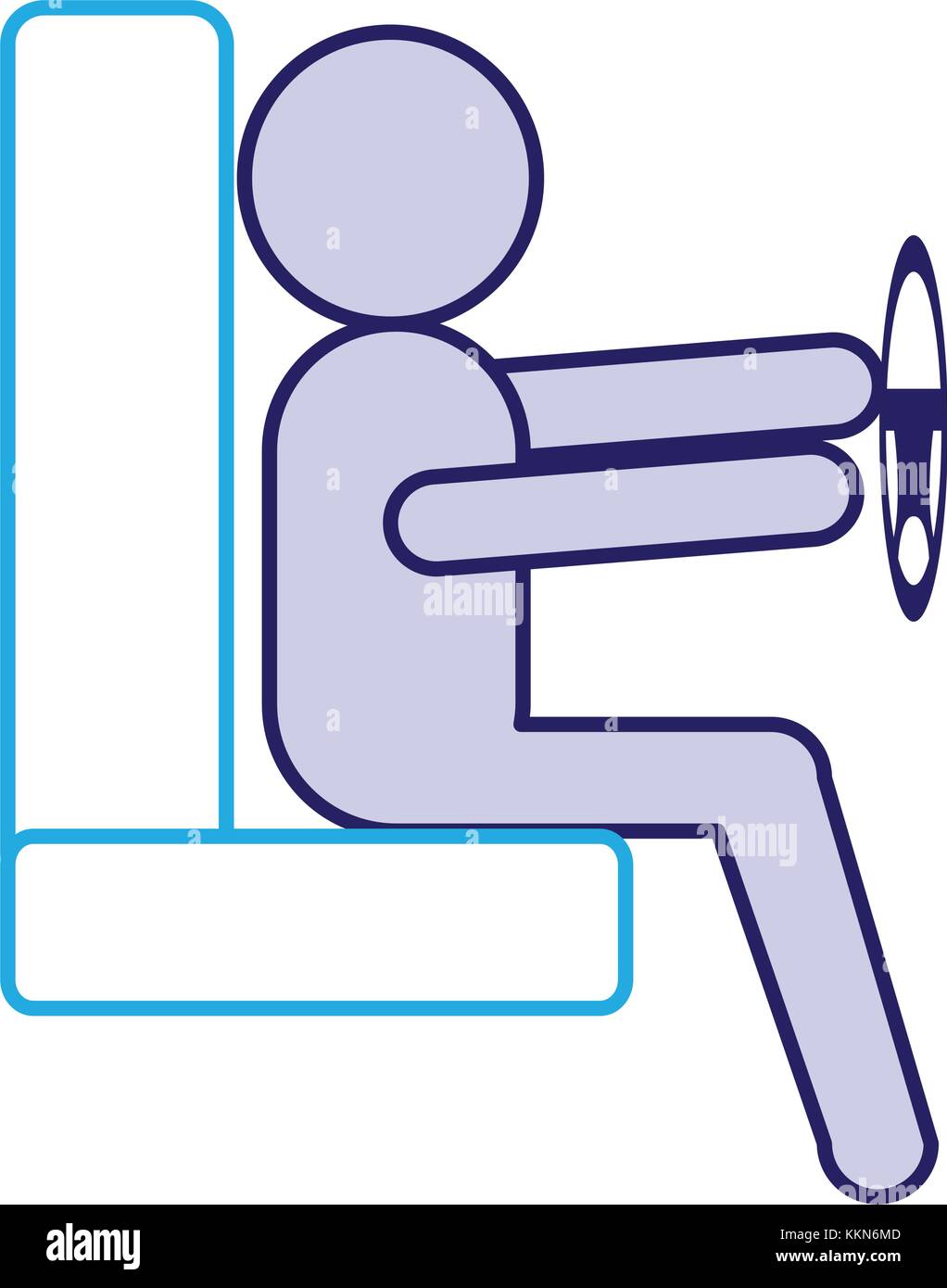 driver silhouette avatar icon Stock Vector Image & Art - Alamy