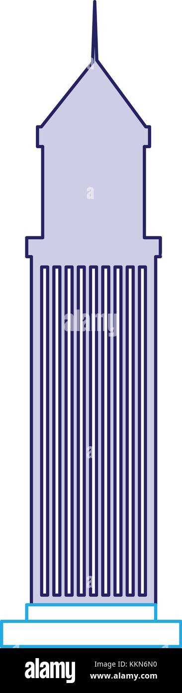 skyscraper building isolated icon Stock Vector Image & Art - Alamy