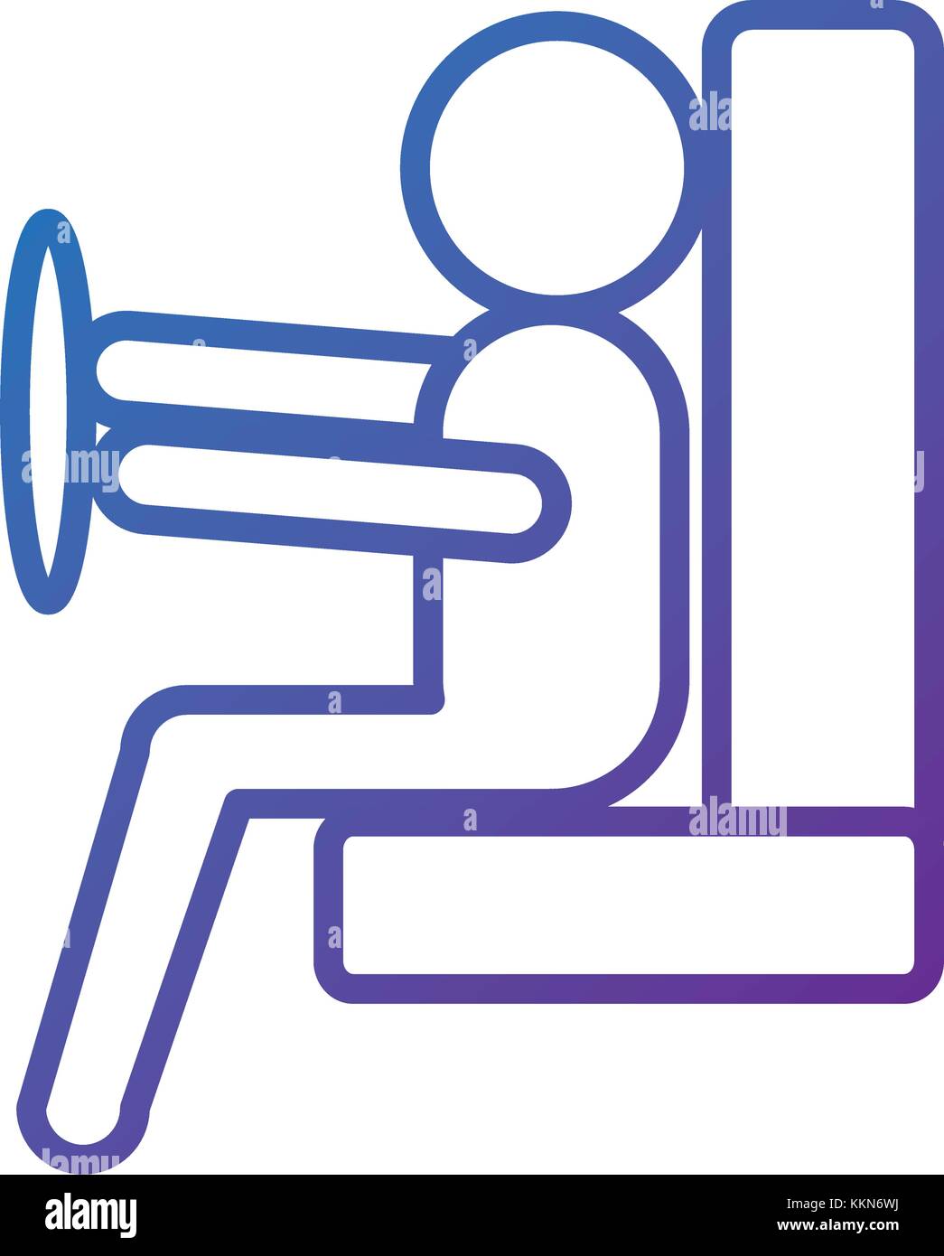 driver silhouette avatar icon Stock Vector Image & Art - Alamy