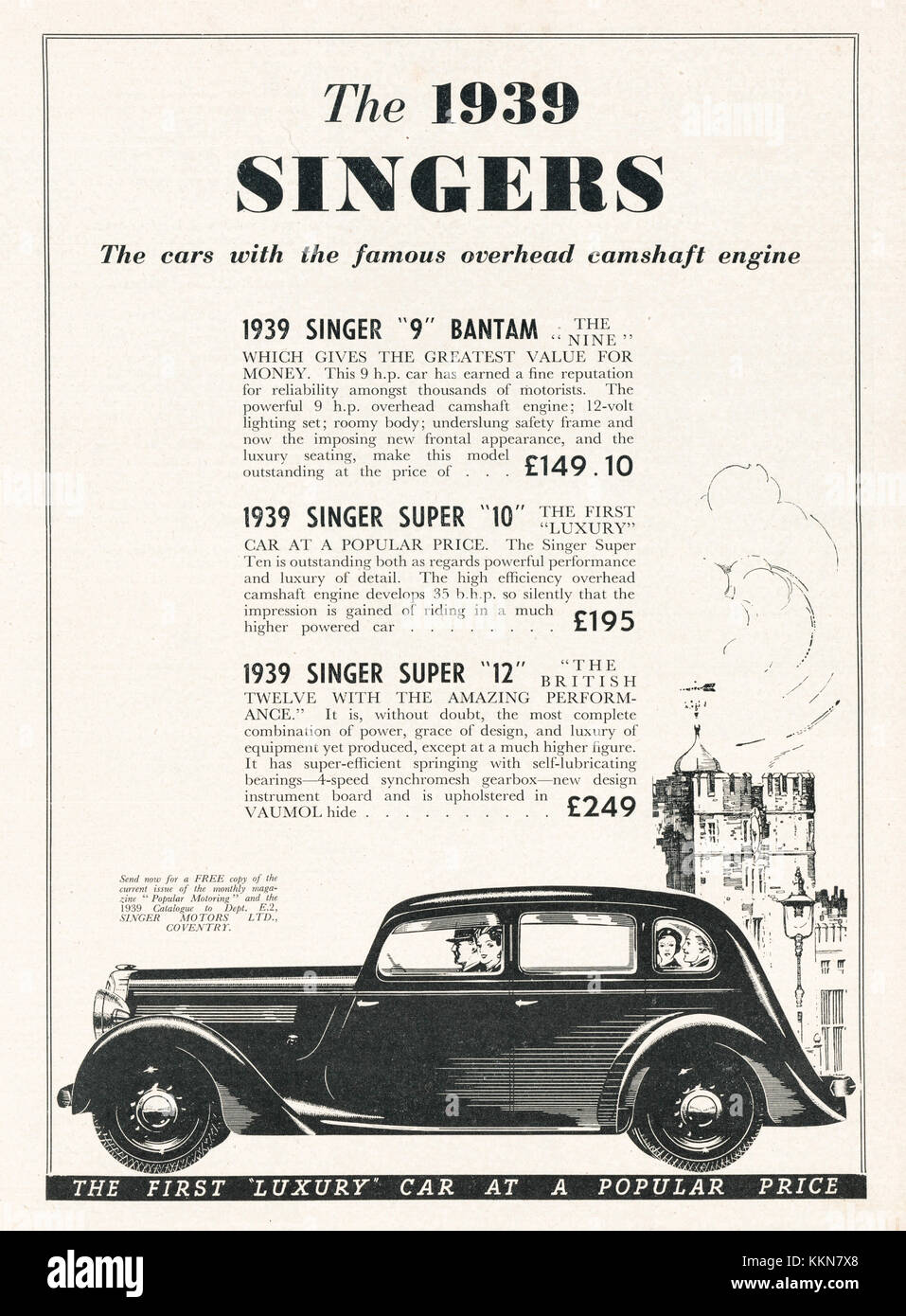 Singer car hi-res stock photography and images - Alamy