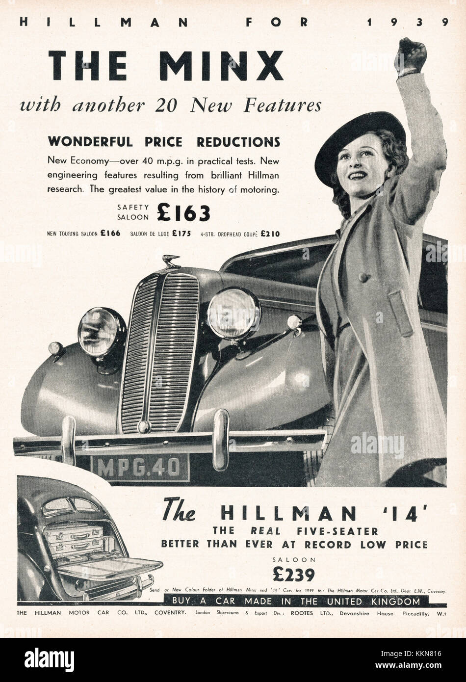 1938 hillman minx hi-res stock photography and images - Alamy 1938 hillman minx hi-res stock photography and images - Alamy