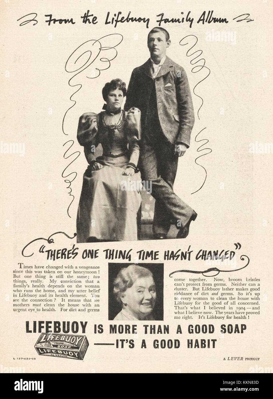 1938 UK Magazine Lifebuoy Soap Advert Stock Photo - Alamy