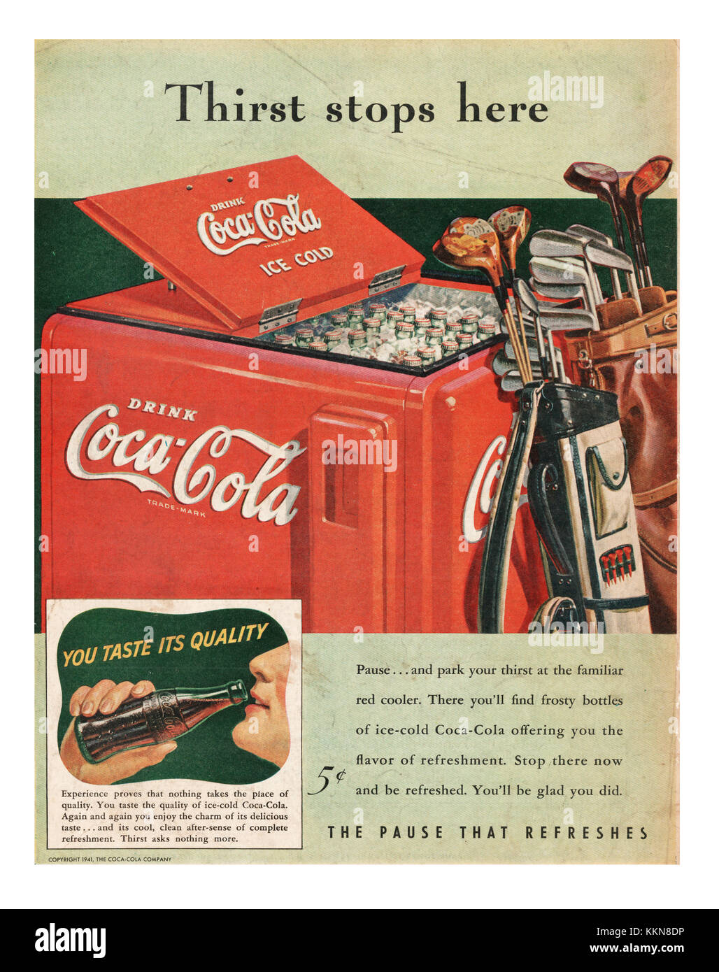 Coca cola advert Cut Out Stock Images & Pictures - Alamy