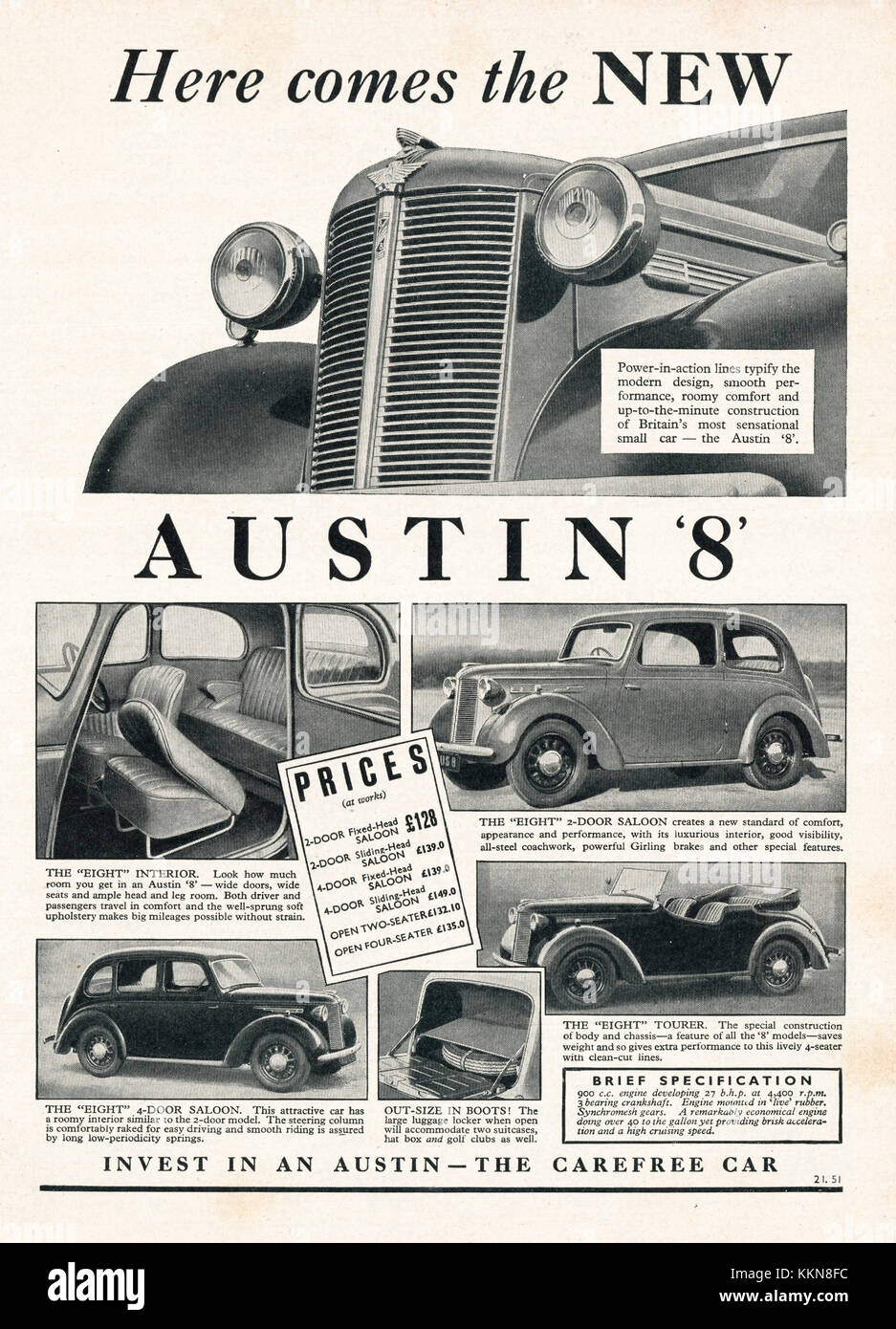 Austin 8 hi-res stock photography and images - Alamy