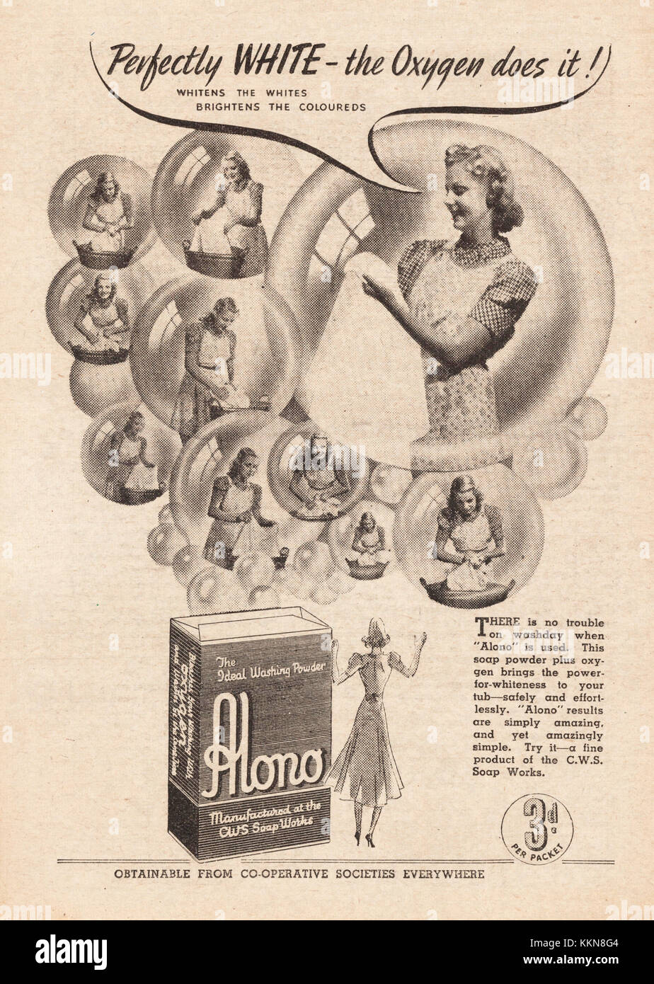 Washing powder advert hi-res stock photography and images - Alamy