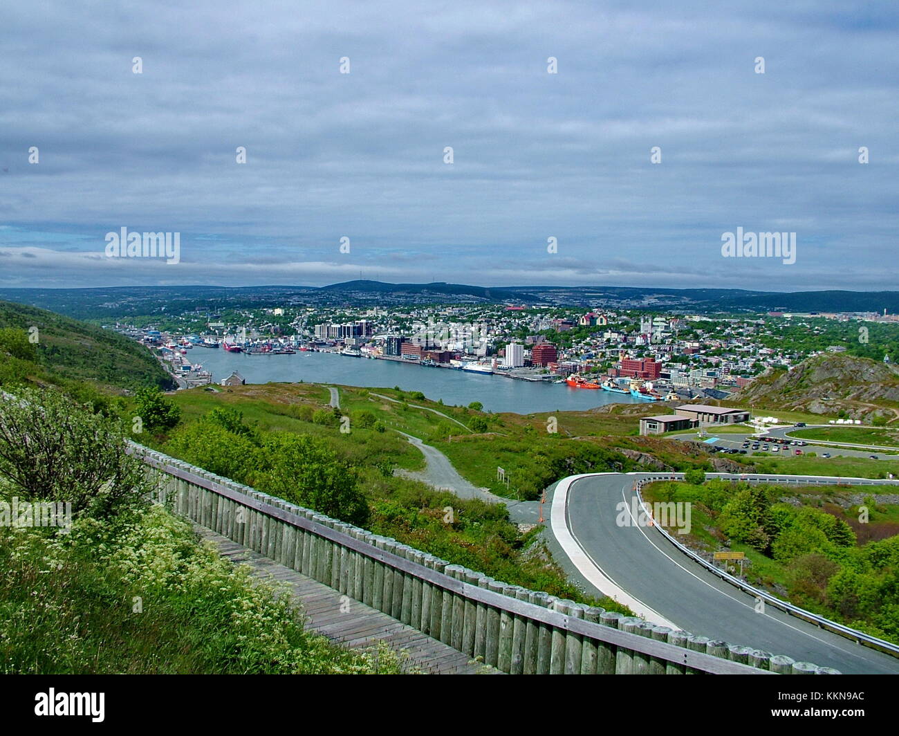 St. John's Harbour in Newfoundland Stock Photo - Alamy