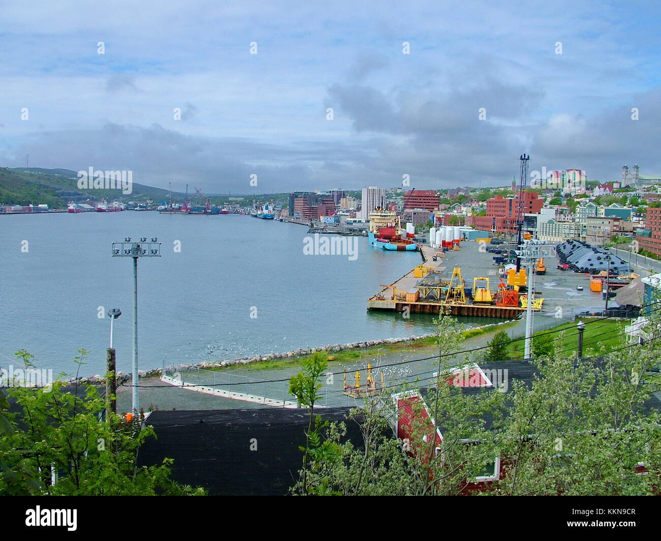 St. John's Harbour in Newfoundland Stock Photo - Alamy