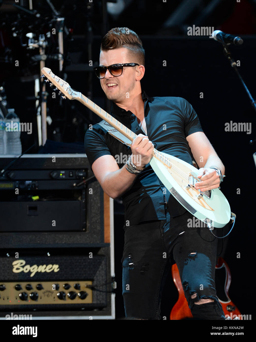 WASHINGTON DC - AUGUST 28: Chase Bryant performs at Jiffy Lube Live on ...
