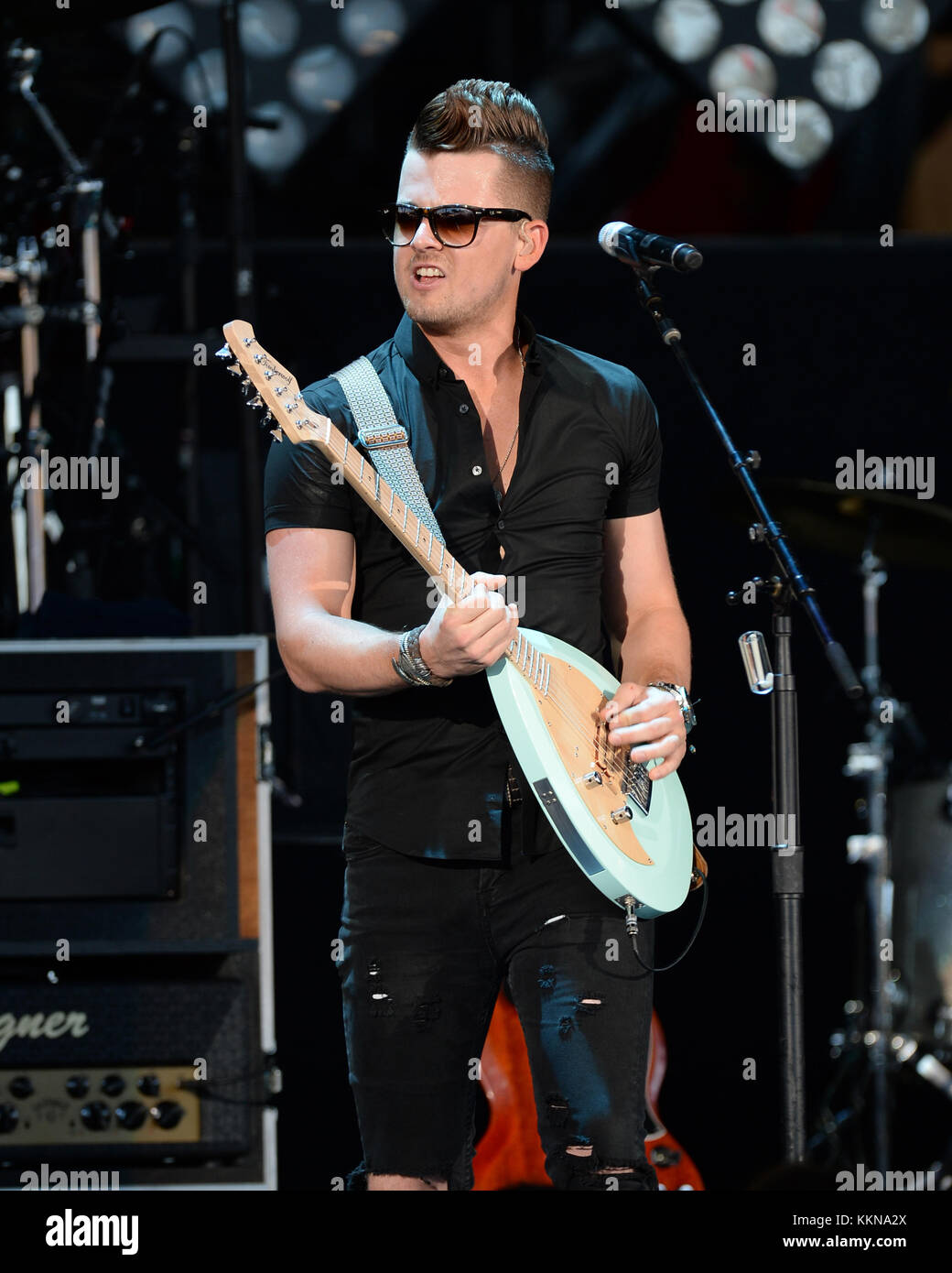 WASHINGTON DC - AUGUST 28: Chase Bryant performs at Jiffy Lube Live on ...