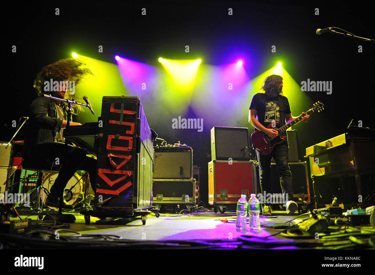 MIAMI BEACH, FL - AUGUST 22: J. Roddy Walston, Billy Gordon of J Roddy ...