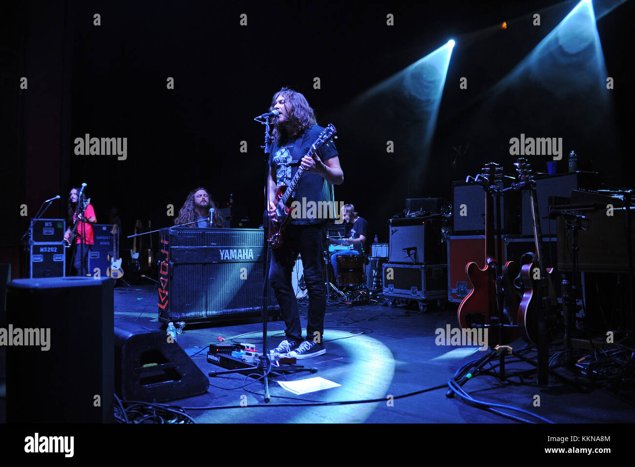 MIAMI BEACH, FL - AUGUST 22: J. Roddy Walston, Billy Gordon of J Roddy ...