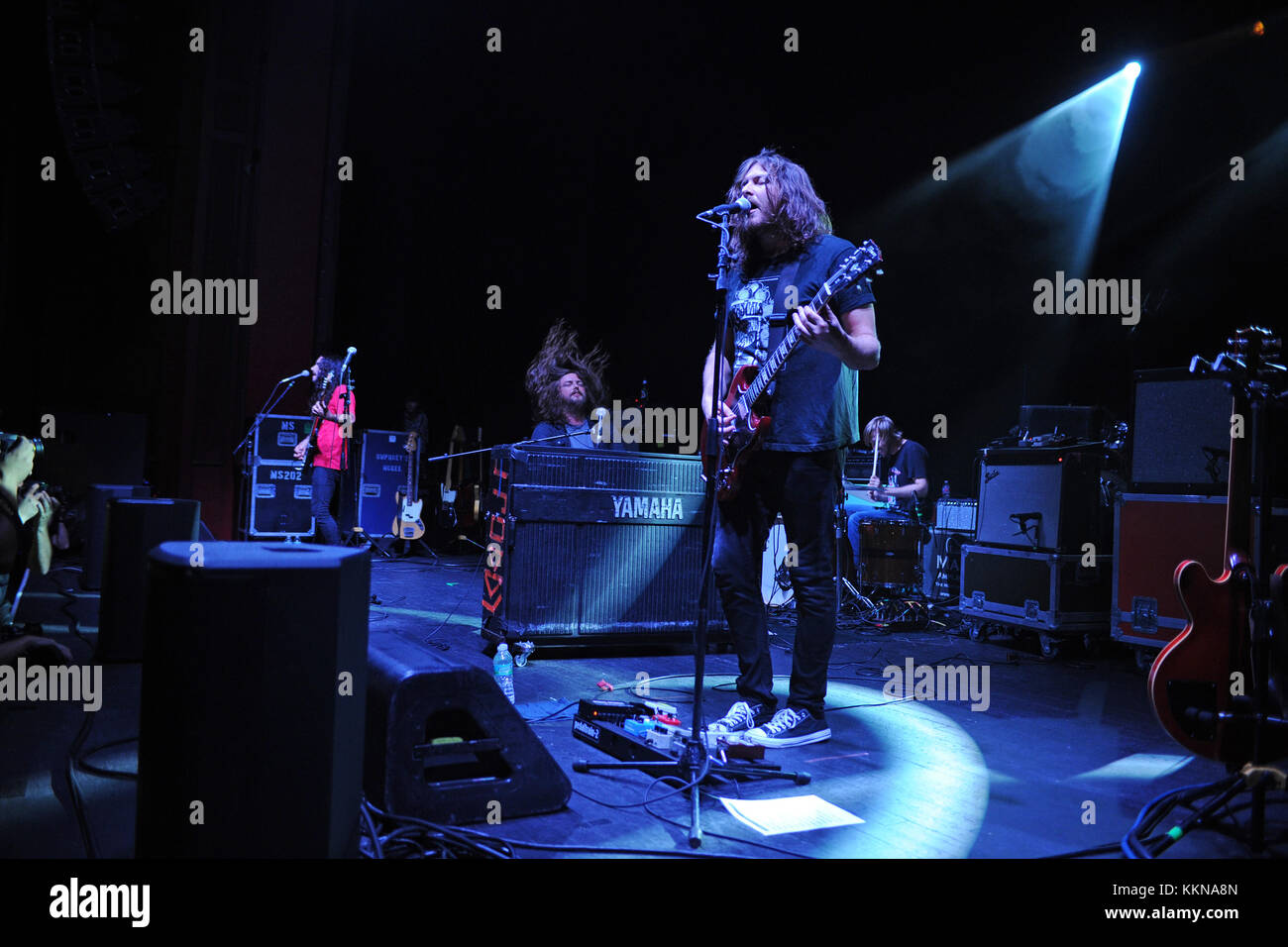 MIAMI BEACH, FL - AUGUST 22: J. Roddy Walston, Billy Gordon of J Roddy ...