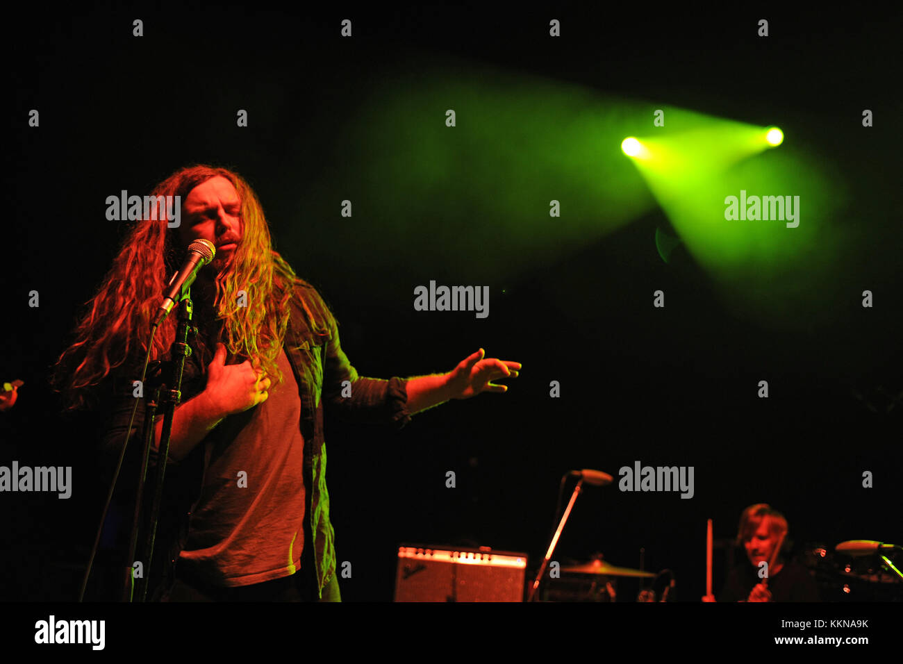 MIAMI BEACH, FL - AUGUST 22: J. Roddy Walston of J Roddy Walston and ...