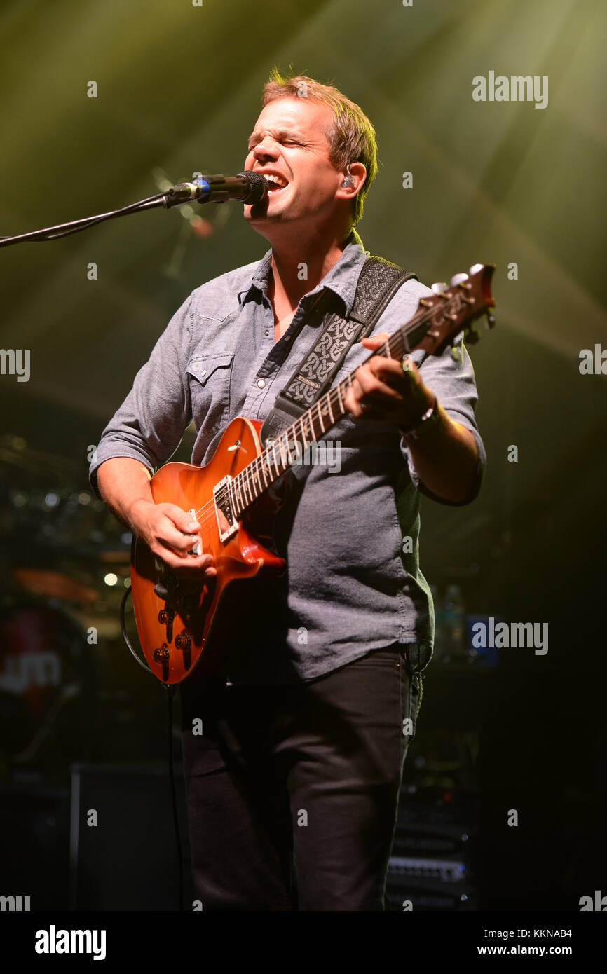 MIAMI BEACH, FL - AUGUST 22 : Jake Cinninger, Kris Myers, Ryan Stasik ...