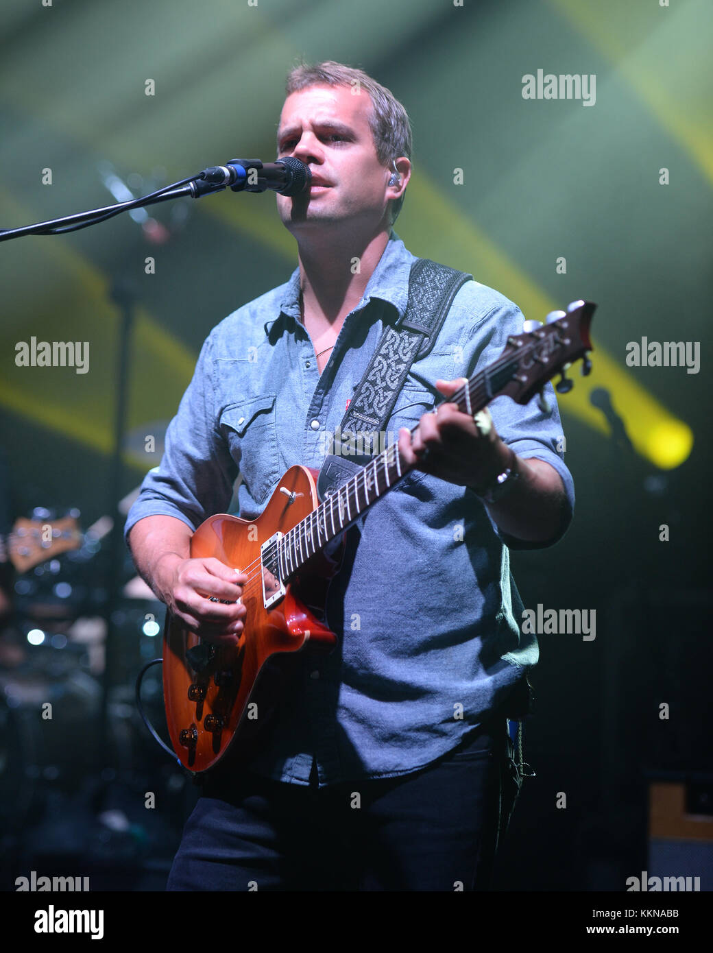 MIAMI BEACH, FL - AUGUST 22 : Jake Cinninger, Kris Myers, Ryan Stasik ...