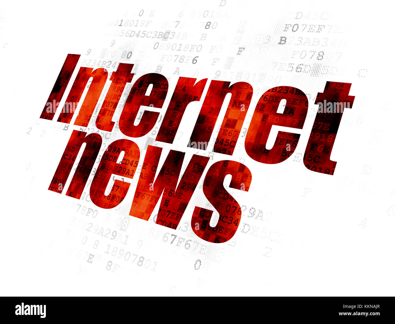 News concept: Internet News on Digital background Stock Photo - Alamy