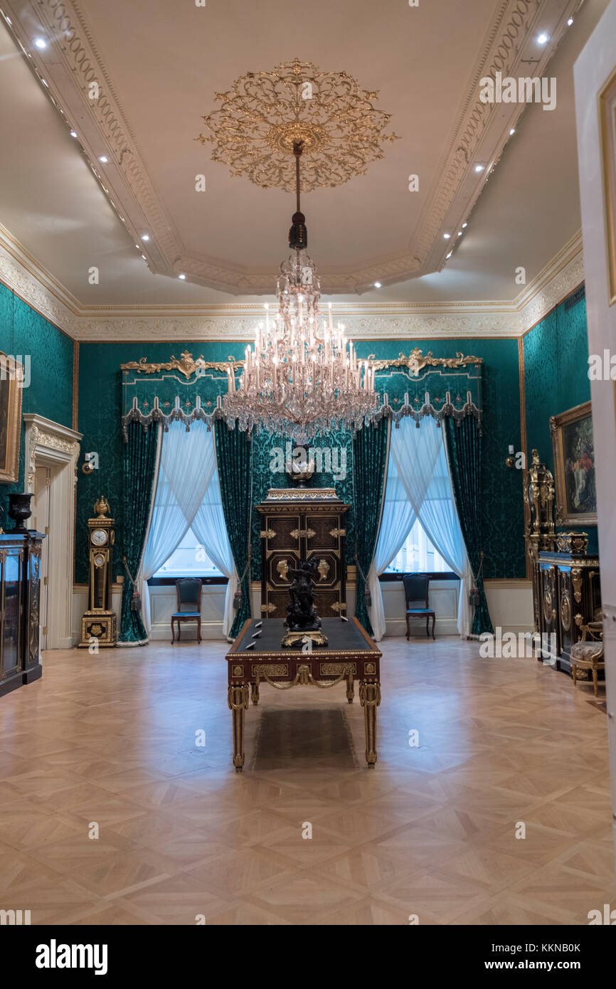 Great Britain, England, London, interior of the the Wallace Collection ...