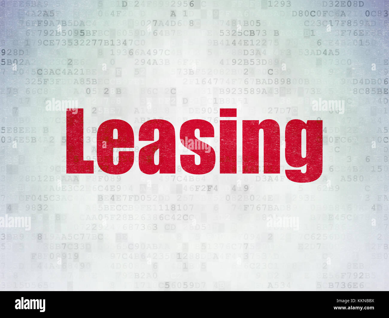 Business concept: Leasing on Digital Data Paper background Stock Photo ...