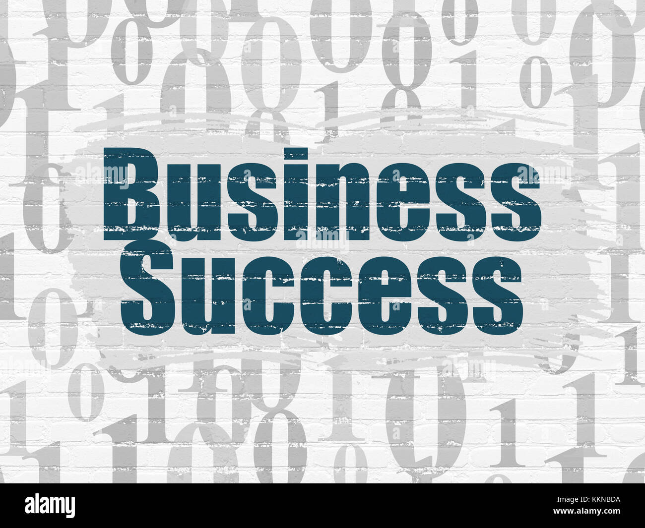 Business concept: Business Success on wall background Stock Photo - Alamy