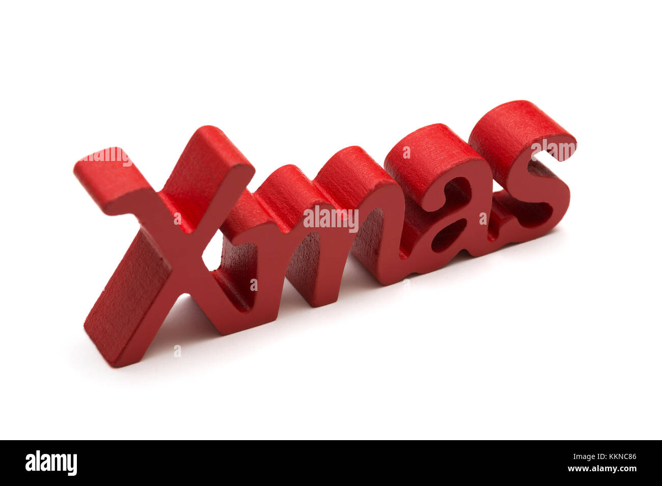 X-mas text on white background Stock Photo - Alamy