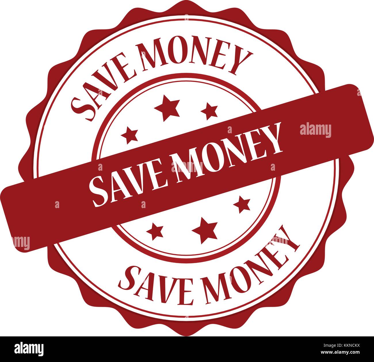 Save money red round hi-res stock photography and images - Alamy