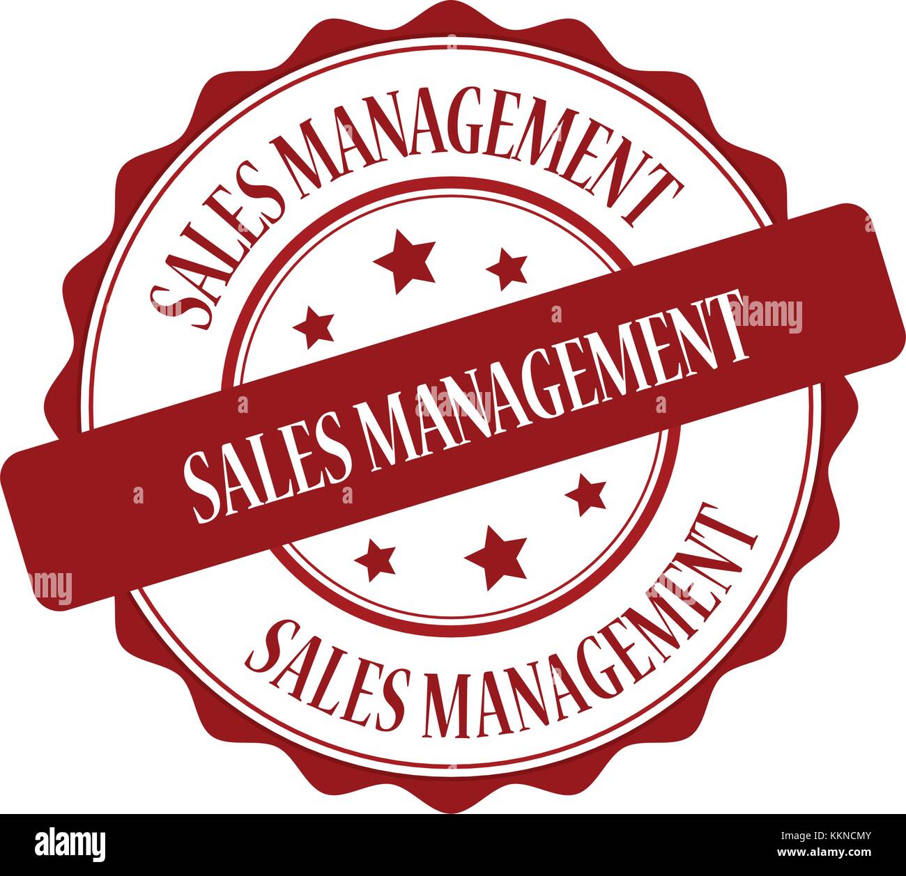Sales management stamp illustration Stock Vector Image & Art - Alamy