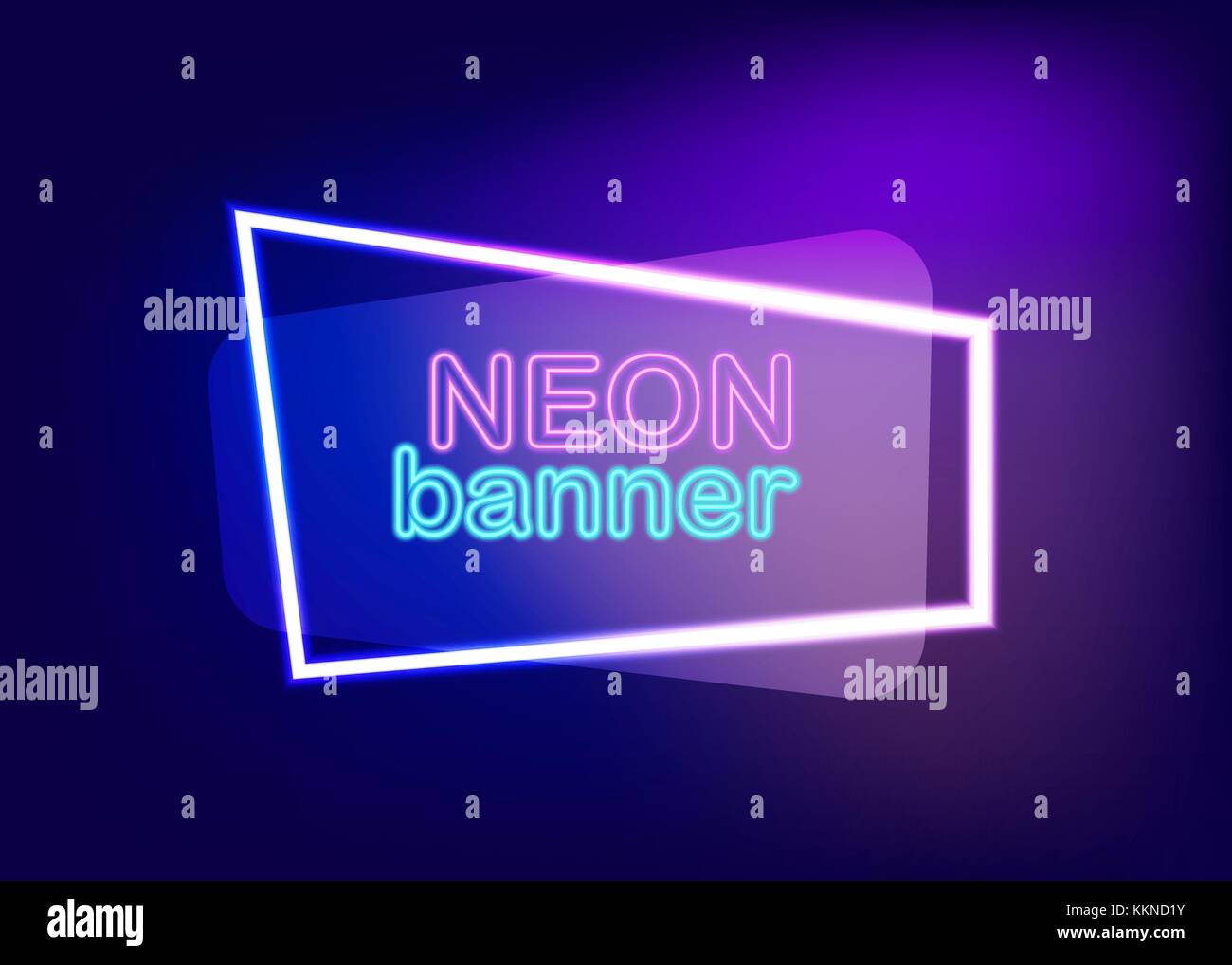 Neon banner hi-res stock photography and images - Alamy