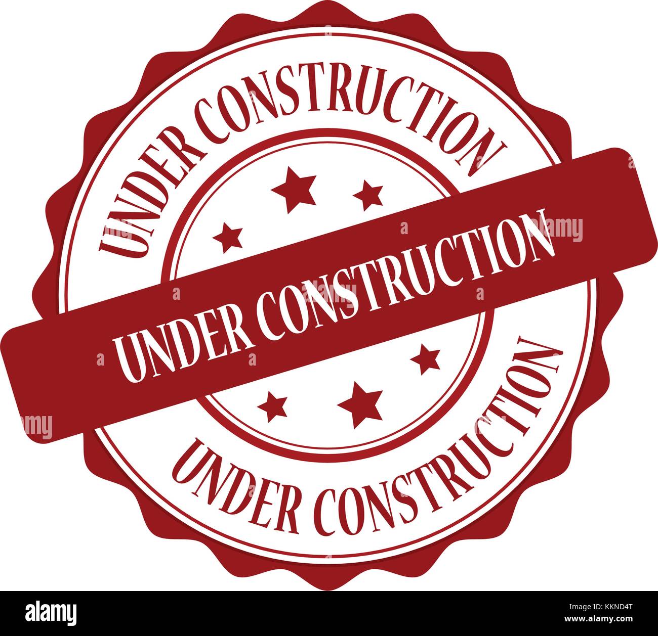 Under construction stamp illustration Stock Vector Image & Art - Alamy