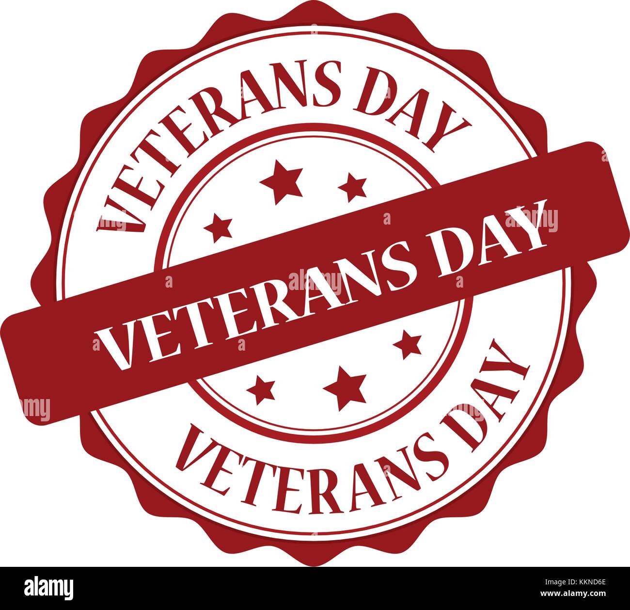 Veterans day stamp illustration Stock Vector Image & Art - Alamy