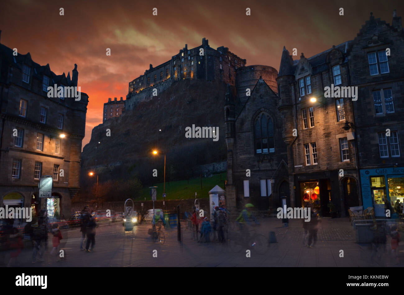Edinburgh orange hi-res stock photography and images - Alamy