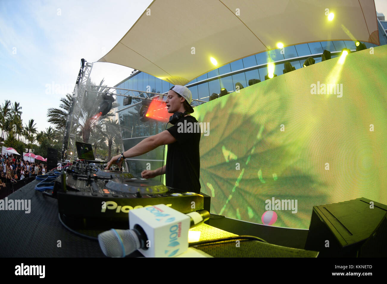 MIAMI BEACH , FL - AUGUST 07: Kyrre Gorvell-Dahll performs during ...