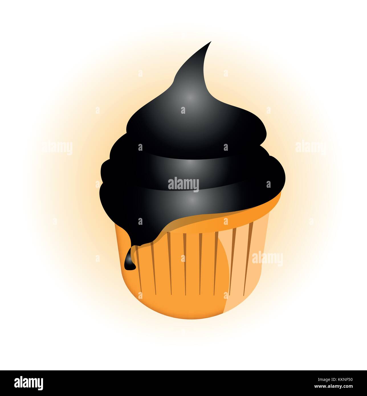 Halloween cupcake set cute Cut Out Stock Images & Pictures - Alamy