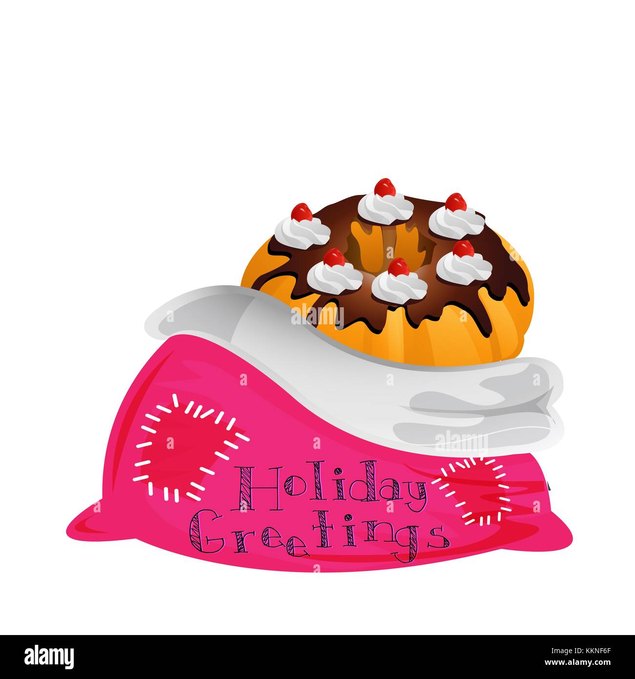 Santas toy bag Cut Out Stock Images & Pictures - Alamy