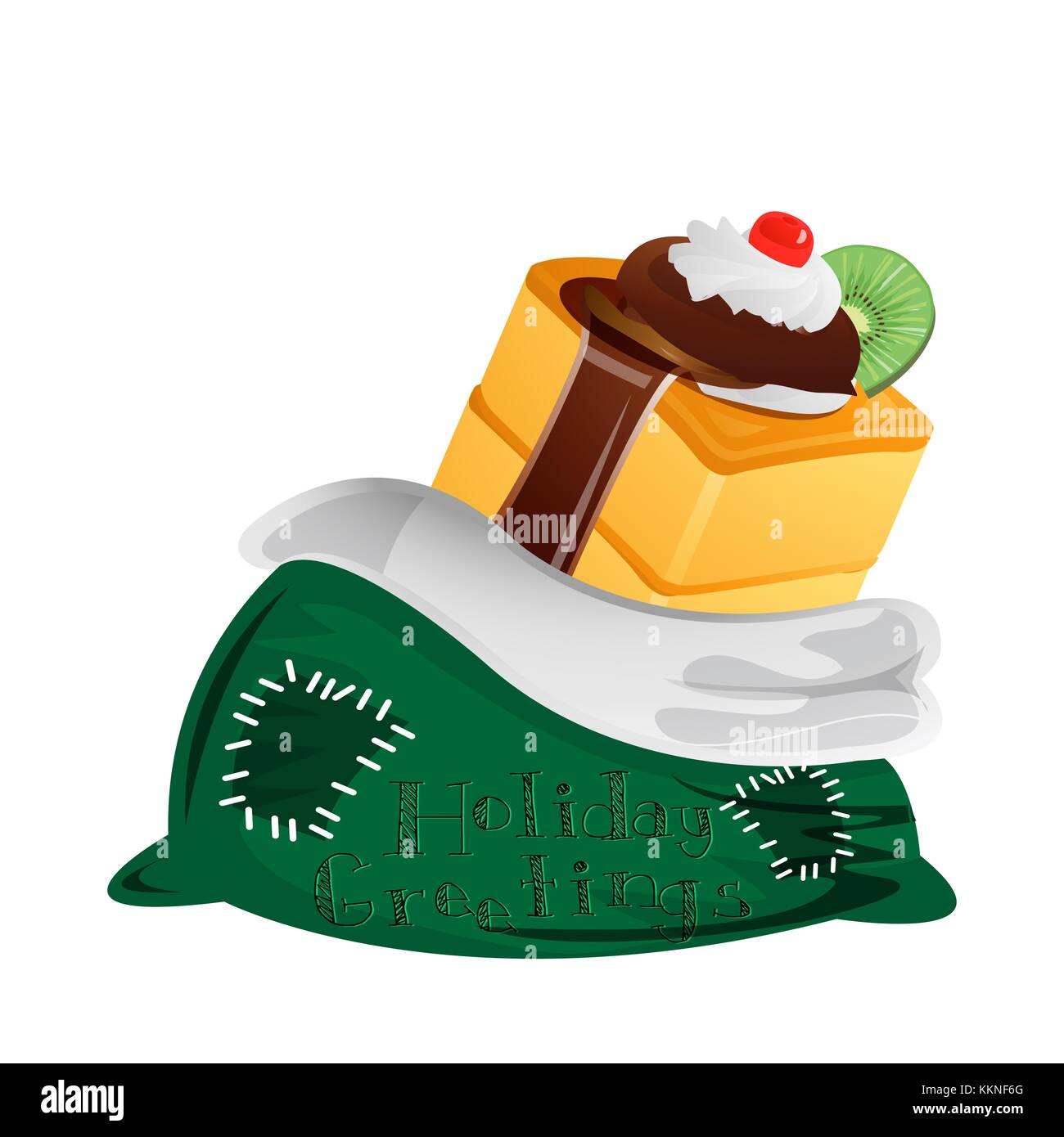 Santas toy bag Cut Out Stock Images & Pictures - Alamy